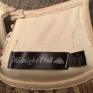 Midnight Doll | Dresses | Gold Midnight Doll | Poshmark